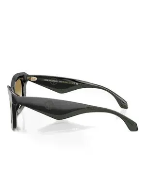 Giorgio Armani Geometric-frame Sunglasses