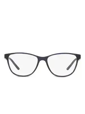 Armani Exchange Rectangle Frame Eyeglasses - Blue