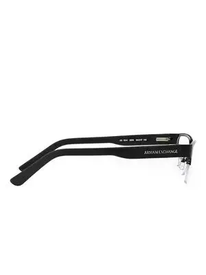 Armani Exchange Rectangle-frame Half-rim Glasses