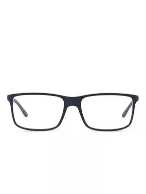 POLO RALPH LAUREN EYEWEAR Rectangle-frame Glasses - Blue