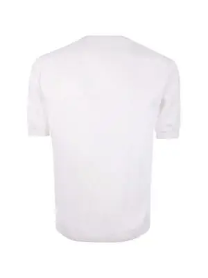 BARBA NAPOLI Diamond-patterned Knit T-shirt