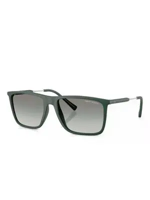 Armani Exchange Matte Square Sunglasses