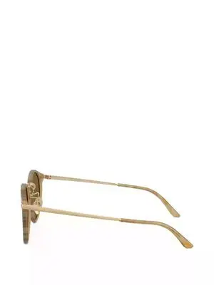 Giorgio Armani Round-frame Sunglasses - Neutrals