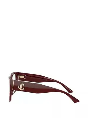 JIMMY CHOO Square-frame Eyeglasses