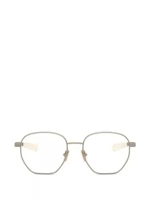 Moncler Geometric Eyeglasses - Neutrals