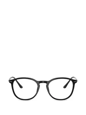 Giorgio Armani Round-frame Eyeglasses - Black
