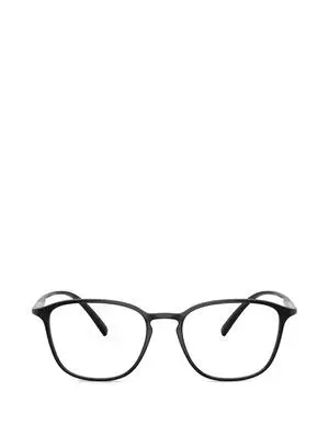 Giorgio Armani Round Frame Eyeglasses - Black