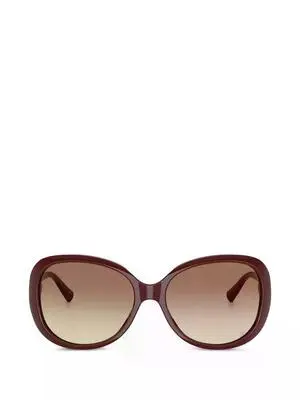Giorgio Armani Oversized Sunglasses - Red