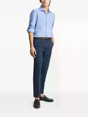 FAY Pocket Capri Trousers - Blue