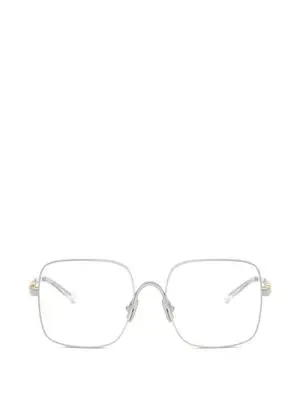 Miu Miu Square Frame Glasses - Silver