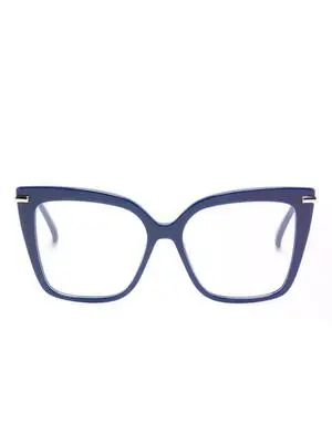 Max Mara Butterfly-frame Eyeglasses - Blue