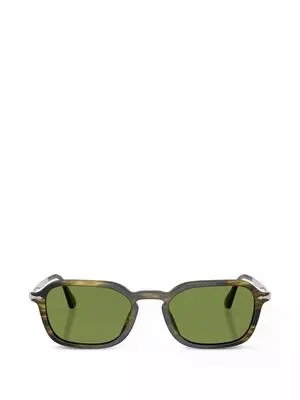 Persol Striped Square-frame Sunglasses