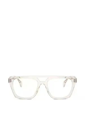 Moncler Square-frame Glasses - Neutrals