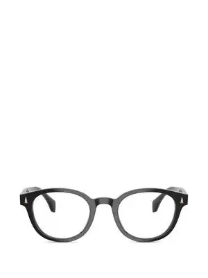 Moncler Round Frame Glasses - Black