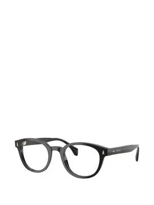Moncler Round Frame Glasses - Black