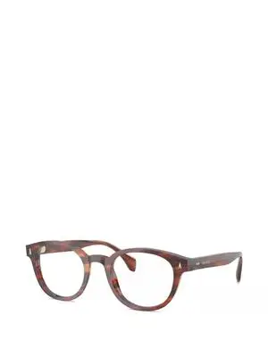 Moncler Round-frame Glasses - Brown