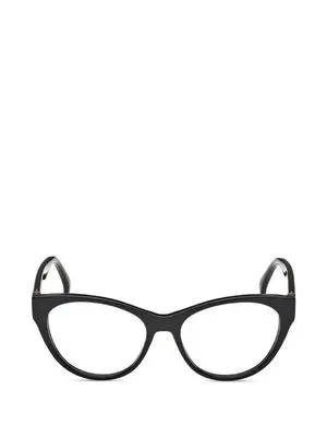 Max Mara Cat-eye Frame Eyeglasses - Black