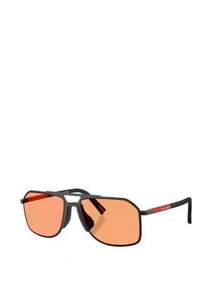Prada Rectangle-frame Sunglasses