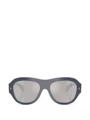 Moncler Square-frame Sunglasses - Grey