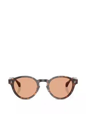 Moncler Round-frame Sunglasses - Brown