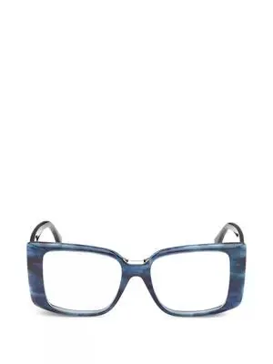 Max Mara Square-frame Eyeglasses - Blue