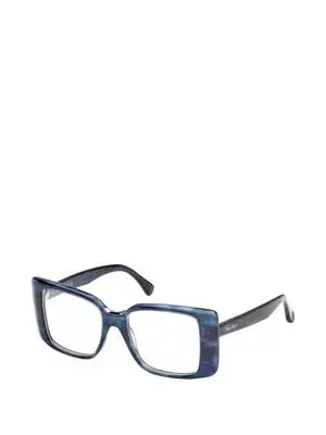 Max Mara Square-frame Eyeglasses - Blue