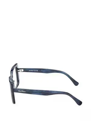 Max Mara Square-frame Eyeglasses - Blue