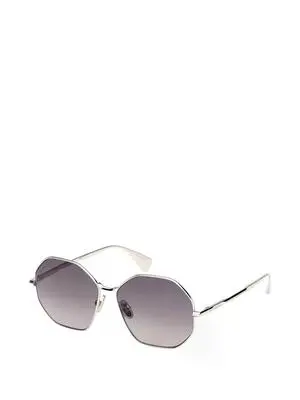 Max Mara Geometric Sunglasses - Silver
