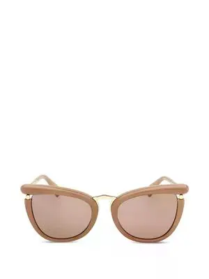 Max Mara Cat-eye Frame Sunglasses - Brown