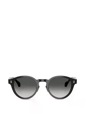 Moncler Ember Round-frame Sunglasses - Black