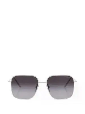 Prada Square-frame Sunglasses - Silver
