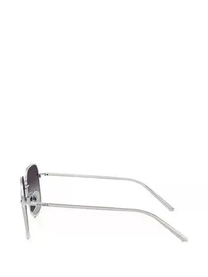 Prada Square-frame Sunglasses - Silver