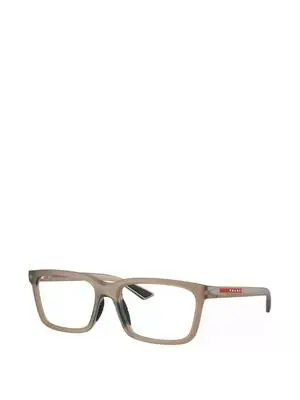 Prada Rectangle-frame Glasses - Neutrals
