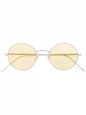 Oliver Spencer G. Ponti-3 Round-frame Sunglasses - Silver