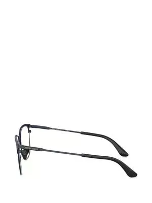Giorgio Armani Square Frame Eyeglasses - Black