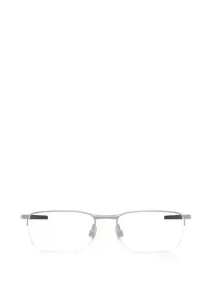 Oakley Geometric Eyeglasses - Silver