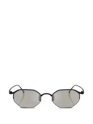 Giorgio Armani Geometric-frame Sunglasses - Black