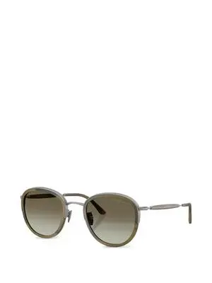 Giorgio Armani Round-frame Sunglasses - Grey