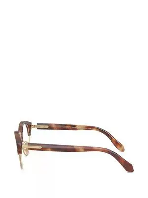 Giorgio Armani Round Frame Glasses