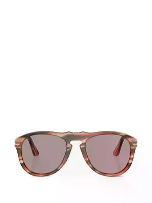 Persol 649 Pilot-frame Sunglasses - Brown