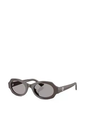 Giorgio Armani Oval-frame Sunglasses