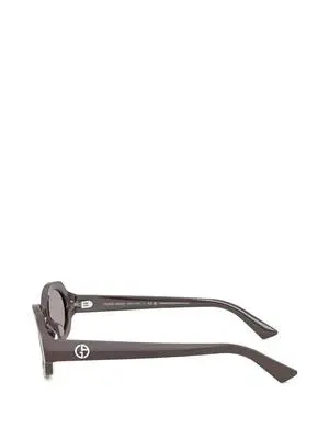 Giorgio Armani Oval-frame Sunglasses