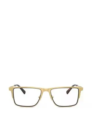 Michael Kors Rectangle Frame Glasses - Gold