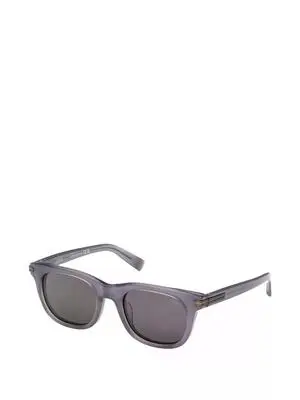 Zegna Geometric Sunglasses - Grey