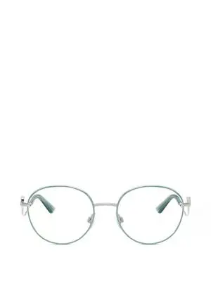 Dolce & Gabbana Round Frame Glasses - Silver
