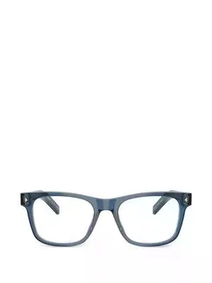 Prada Square Frame Eyeglasses - Blue