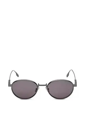 Zegna Oval-frame Sunglasses - Grey