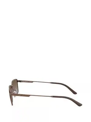 Emporio Armani Rectangle Frame Sunglasses