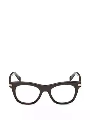 Zegna Square Frame Eyeglasses - Brown