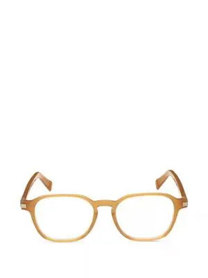 Zegna Square Frame Eyeglasses - Neutrals